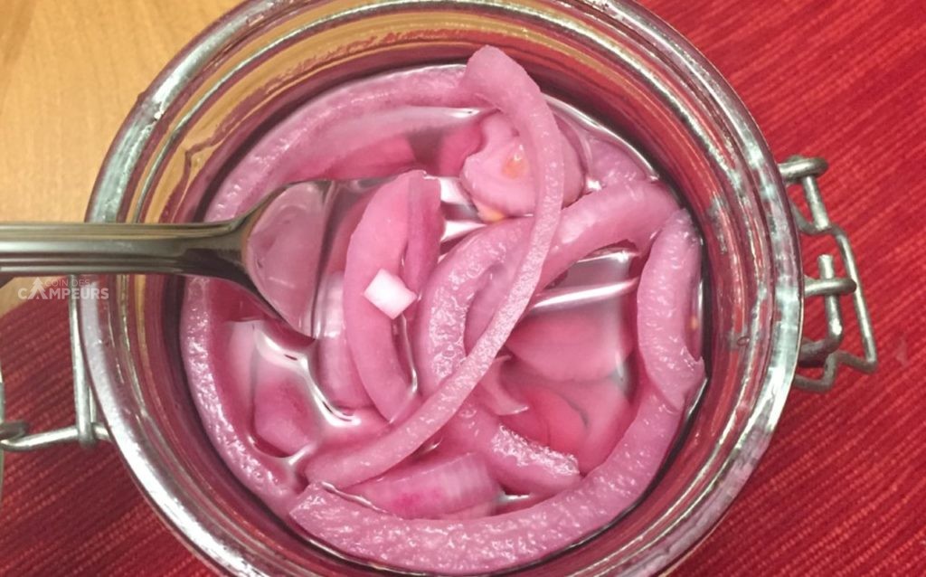 Oignons marinés - Coin des campeurs